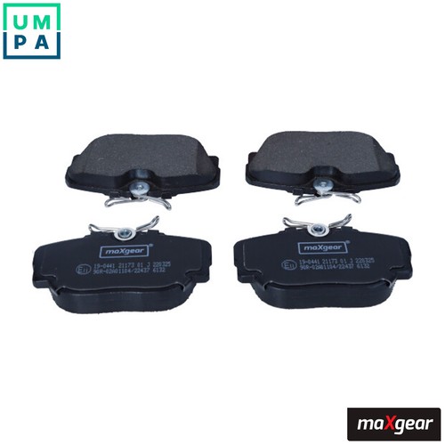 BRAKE PAD SET DISC BRAKE 19-0441 FOR BMW 3/Convertible/E0 Z1/Roadster ...