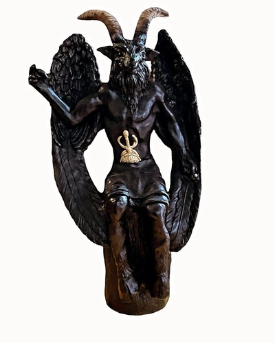 BAPHOMET Demon Evil Devil 26 Inches Black Statue | eBay