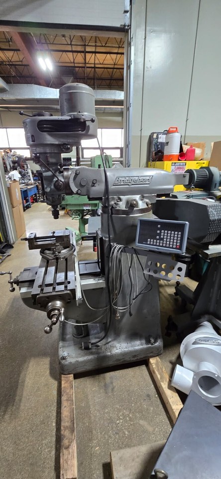 Bridgeport Milling Machine 9x42 with vise | eBay