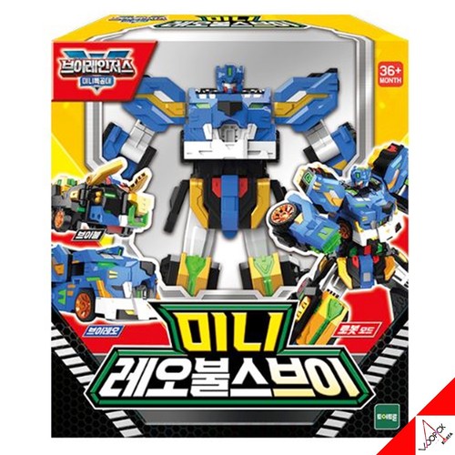 Mini Force V-Rangers MINI LEOBULLS-V Ranger Transformer Roboter Leo ...