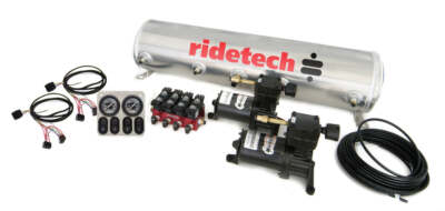 Ridetech 30154100 Analog Air Ride Suspension Control System, 5 Gallon ...
