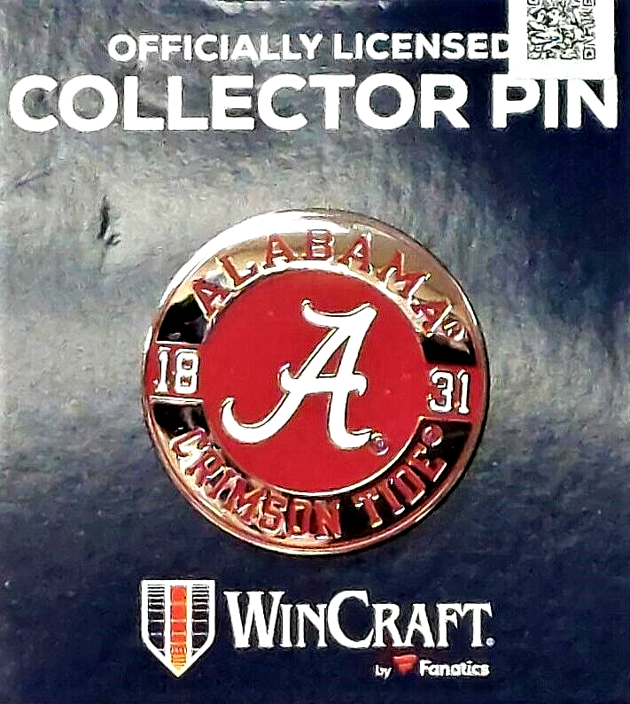 Alabama Crimson Tide Collectible Pin Wincraft Fanatics | eBay