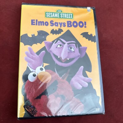 Sesame Street Elmo Says Boo DVD New Sealed 74644935295 | eBay