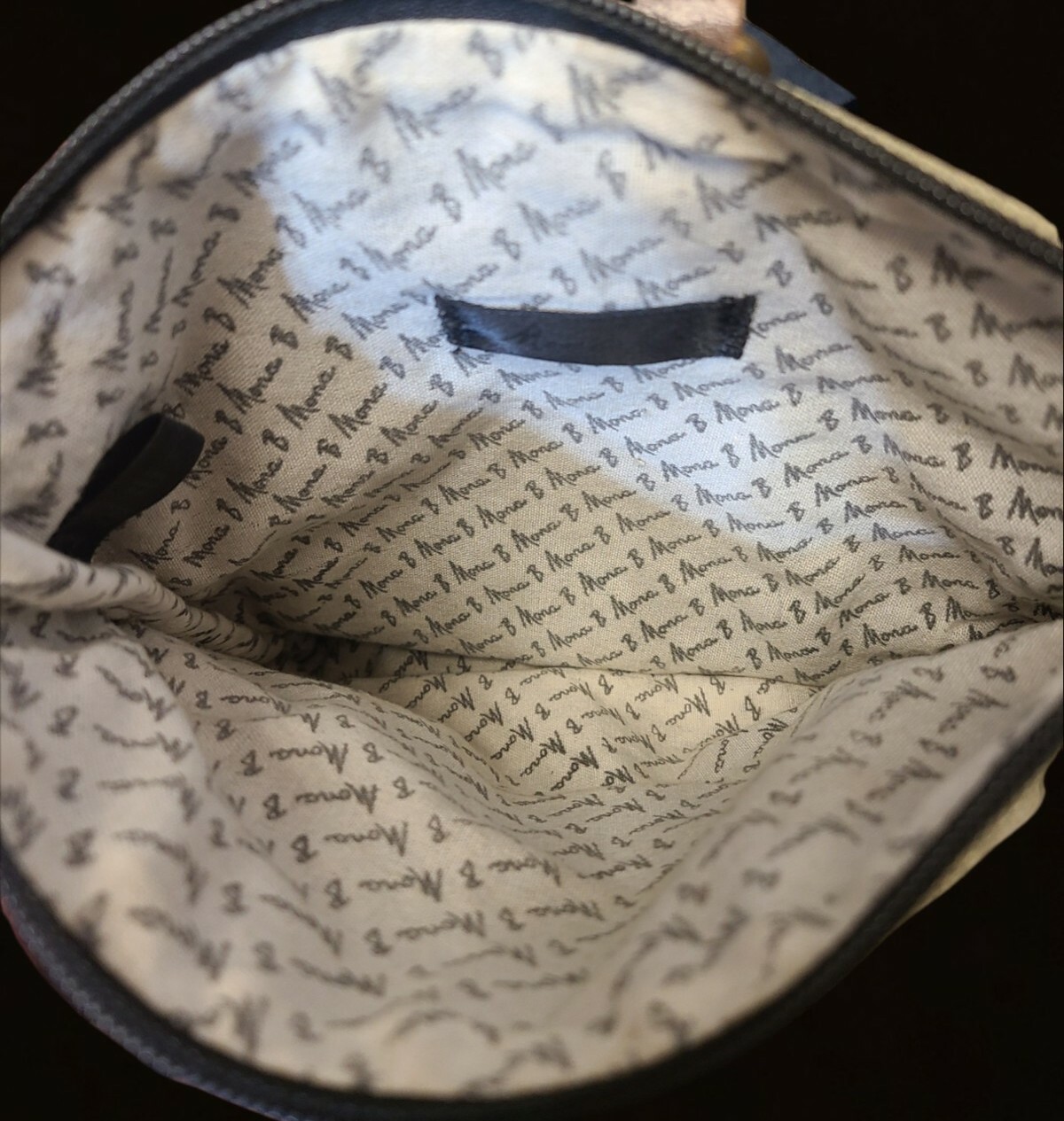 Mona B. Live Love Wander Over Shoulder Purse Upcycled with Vegan ...