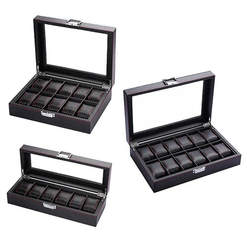 Luxury Carbon Fiber Watch Boxes Watch Organizers Boxes Watches Jewelry ...