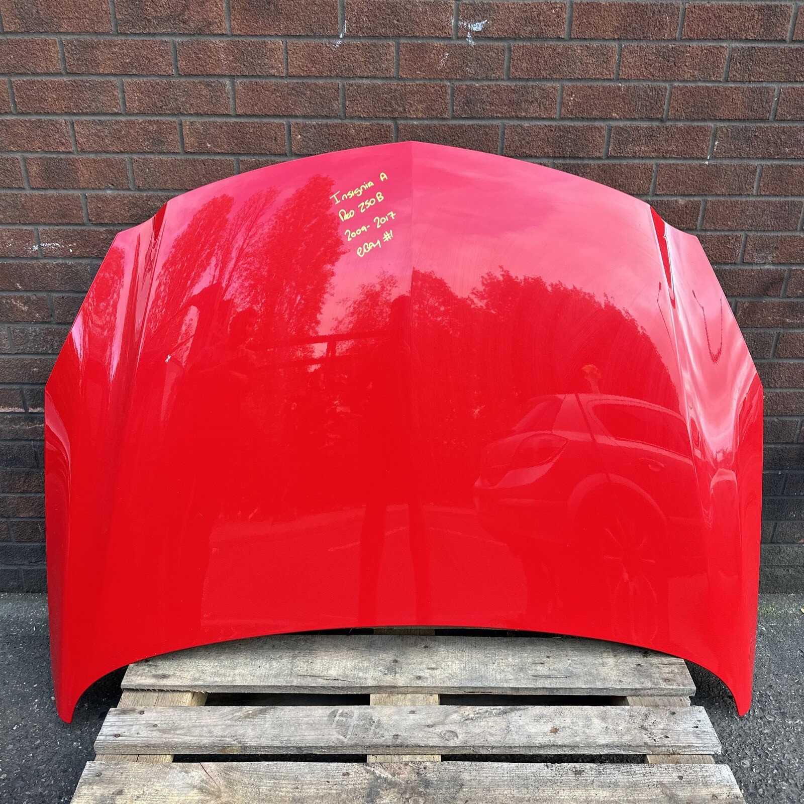 Vauxhall Insignia A Mk1 Genuine Bonnet Red Z50B Colour Code 2009-2017 ...