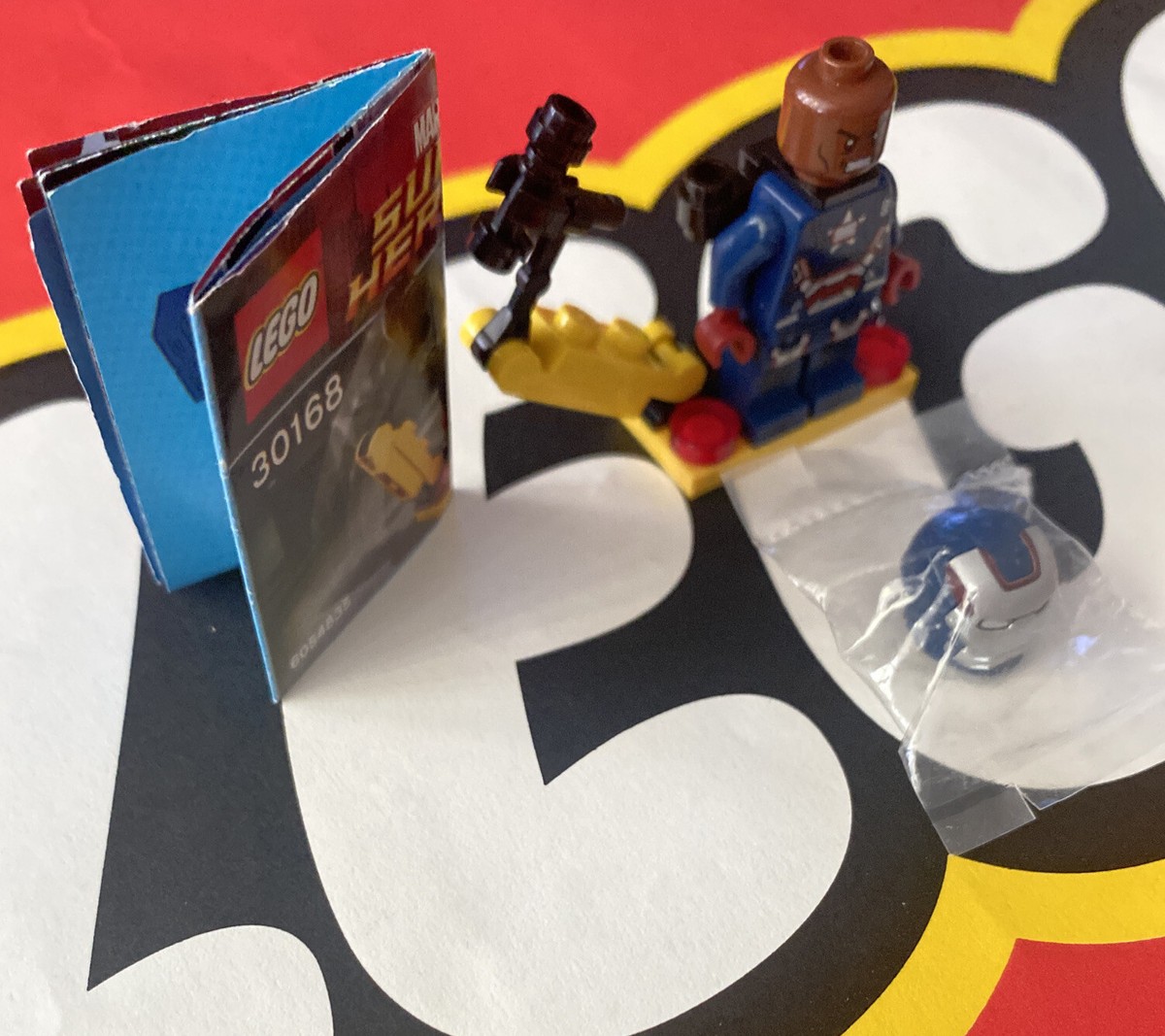 Lego Marvel Iron Man 3 Iron Patriot Polybag 30168 Lego Iron Patriot