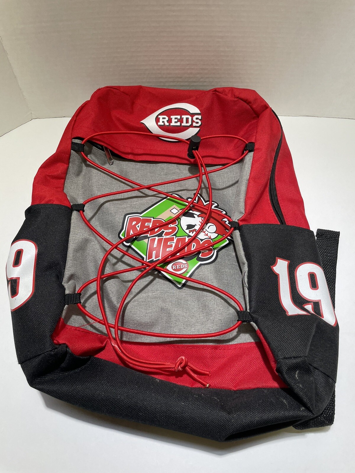Cincinnati Reds Heads Backpack #19 Joey Votto Kids Club Member Fan ...