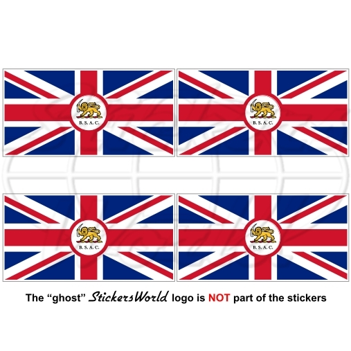 RHODESIA British South Africa Company Flag 1890-1923 BSAC Decal ...