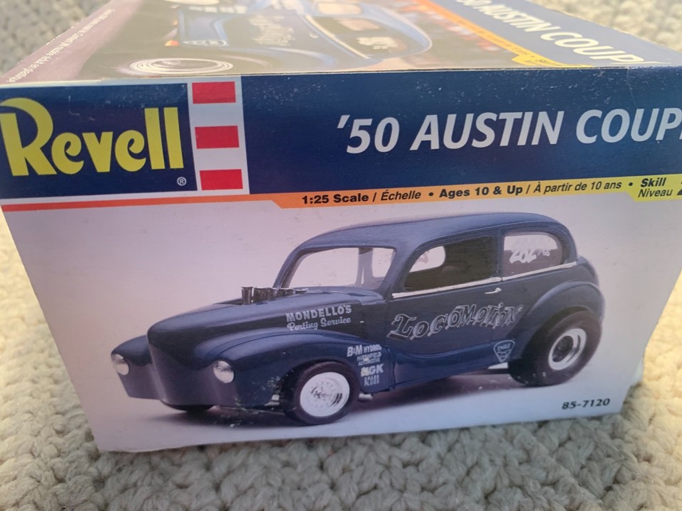 1/25 Revell Lot Of 2 Gassers 50 Austin & Anglia Street Rod Unbuilt Kits ...
