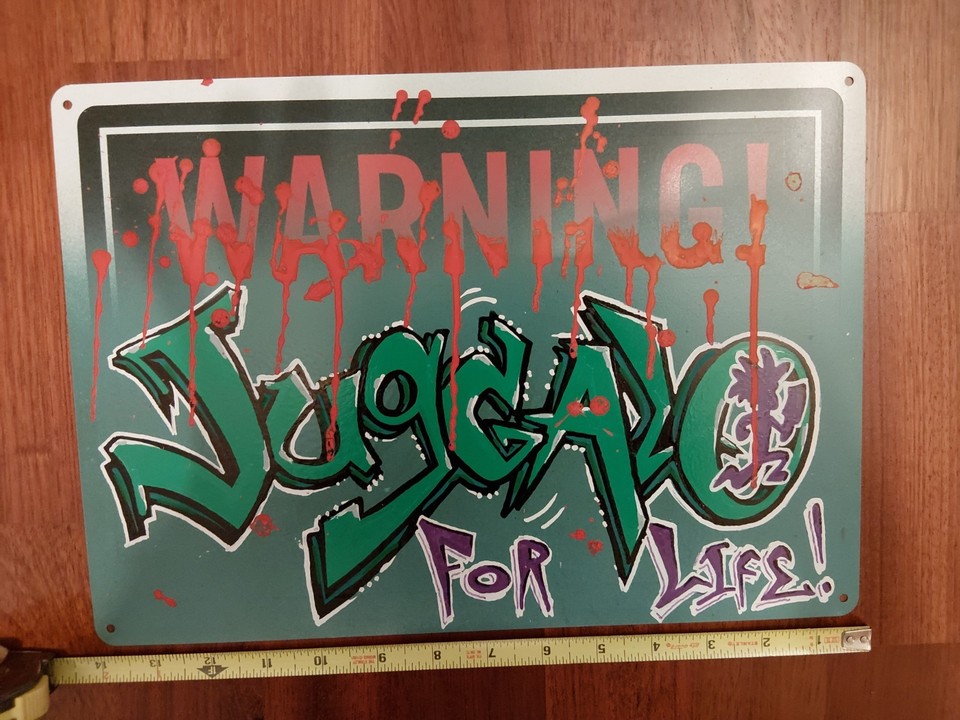 Icp Sign Hand Painted Juggalo Art Insane Clown Posse Twiztid ...