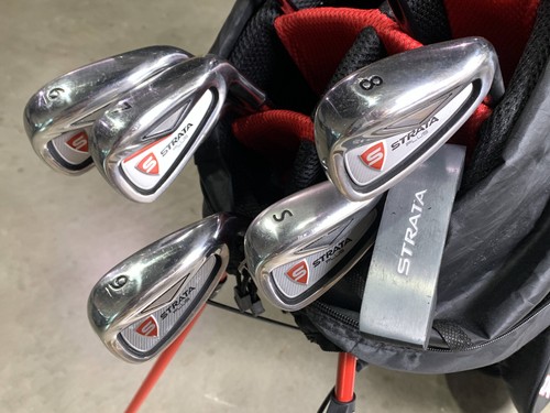 Callaway Strata Plus Club Set Driver 3W 5H 6-PW SW Putter Regular RH HC ...