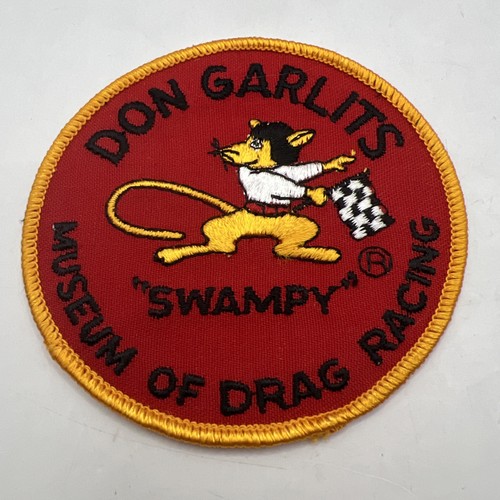 Vintage Don Garlits “Swampy” Ray Museum Of Drag Racing Patch 1987 New ...