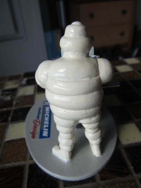 Authentic Iron Michelin Man Statue - 2012 Michelin Challenge Design ...
