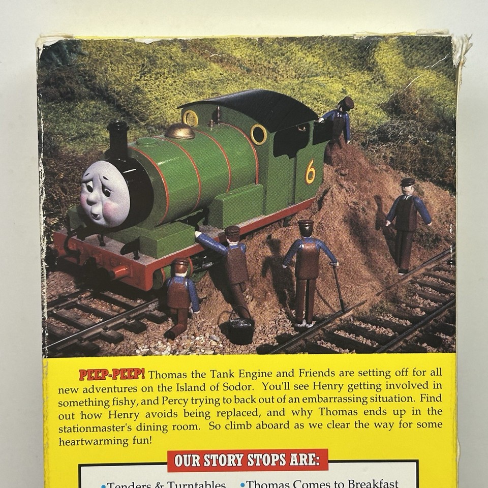 Thomas Tank Engine & Friends Tenders Turntables VHS Video Tape Train ...