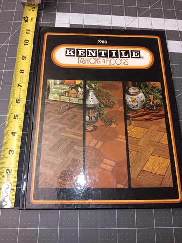 KENTILE 1980 Vintage Flooring Catalogue Linoleum Vinyl Floor Tile w ...