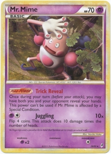 Mr. Mime 29/95 Call of Legends RARE PERFECT MINT! Pokémon | eBay
