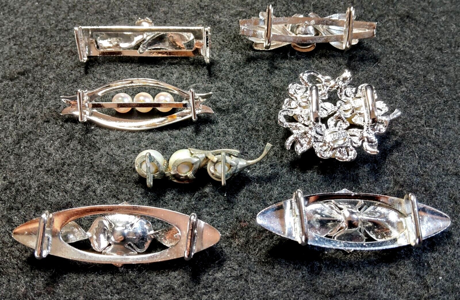 Vintage Japanese KIMONO OBIDOME 帯留め Pearl set of 7 from Japan #1448 | eBay