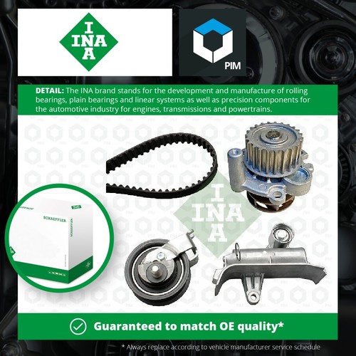 Timing Belt & Water Pump Kit 530006730 INA Set 068121011E 06A121011C ...