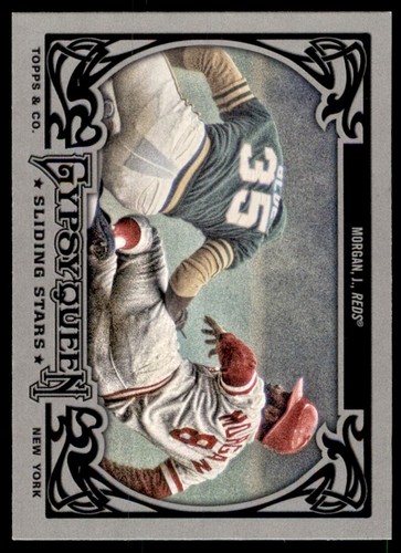 2013 TOPPS GYPSY QUEEN SLIDING STARS JOE MORGAN CINCINNATI REDS #SS-JM ...