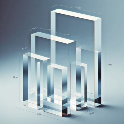 Acrylic Perspex Sheets /Shelves/Custom Size /Polished Edges/free holes ...