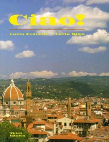 Ciao - Hardcover By Federici, Carla - GOOD 9780155006454| eBay