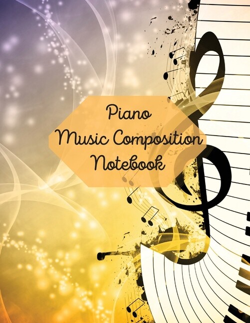 Piano Music Composition Notebook by Iris Lorry Harrlez (2021, Trade ...