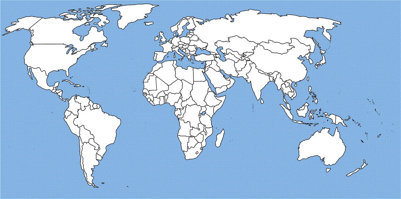Forestry High Resolution World Map