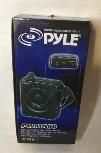 Pyle Portable PA System Voice Amplifier Rechargeable Battery - no ...