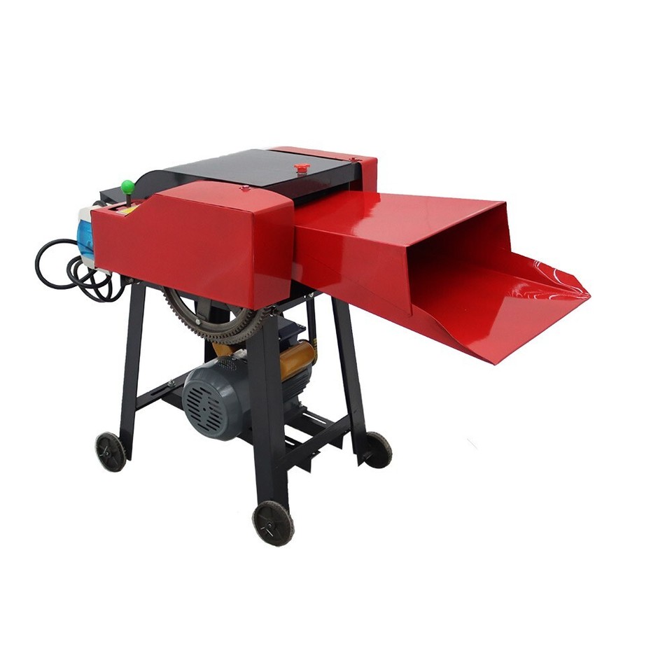 6-Blade Hay Cutter Pulverizer Corn Straw Crusher Shredder 500-1000kg/h ...