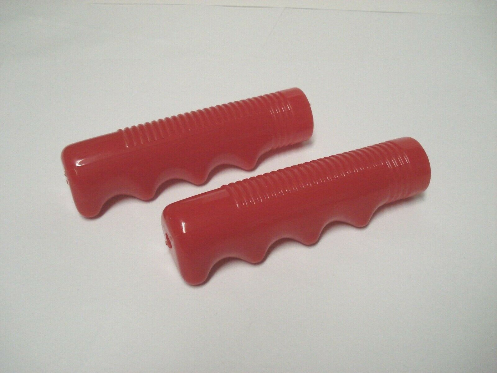 VINTAGE NOS HUNT WILDE RED BICYCLE GRIPS STINGRAY MUSCLE BIKE CRUISER ...