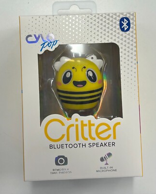 CYLO Pop Critter Bluetooth Speaker - Bee | eBay