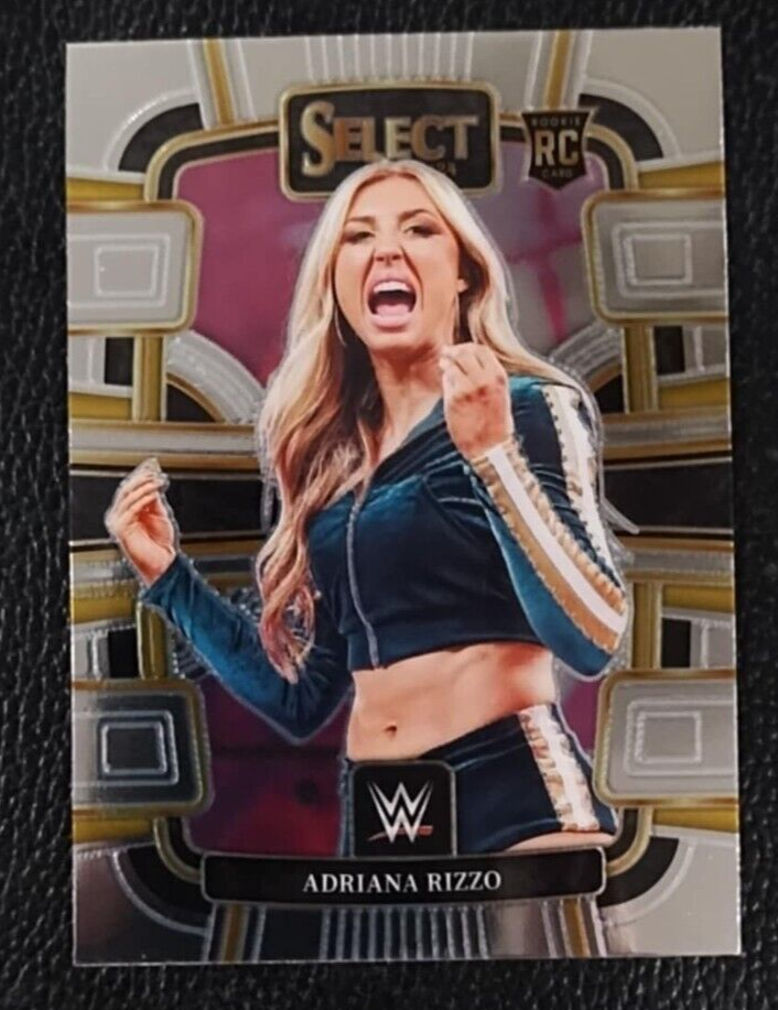 2024 WWE Panini Select Adriana Rizzo Blue 098/249 Prizm + Base Rookie ...