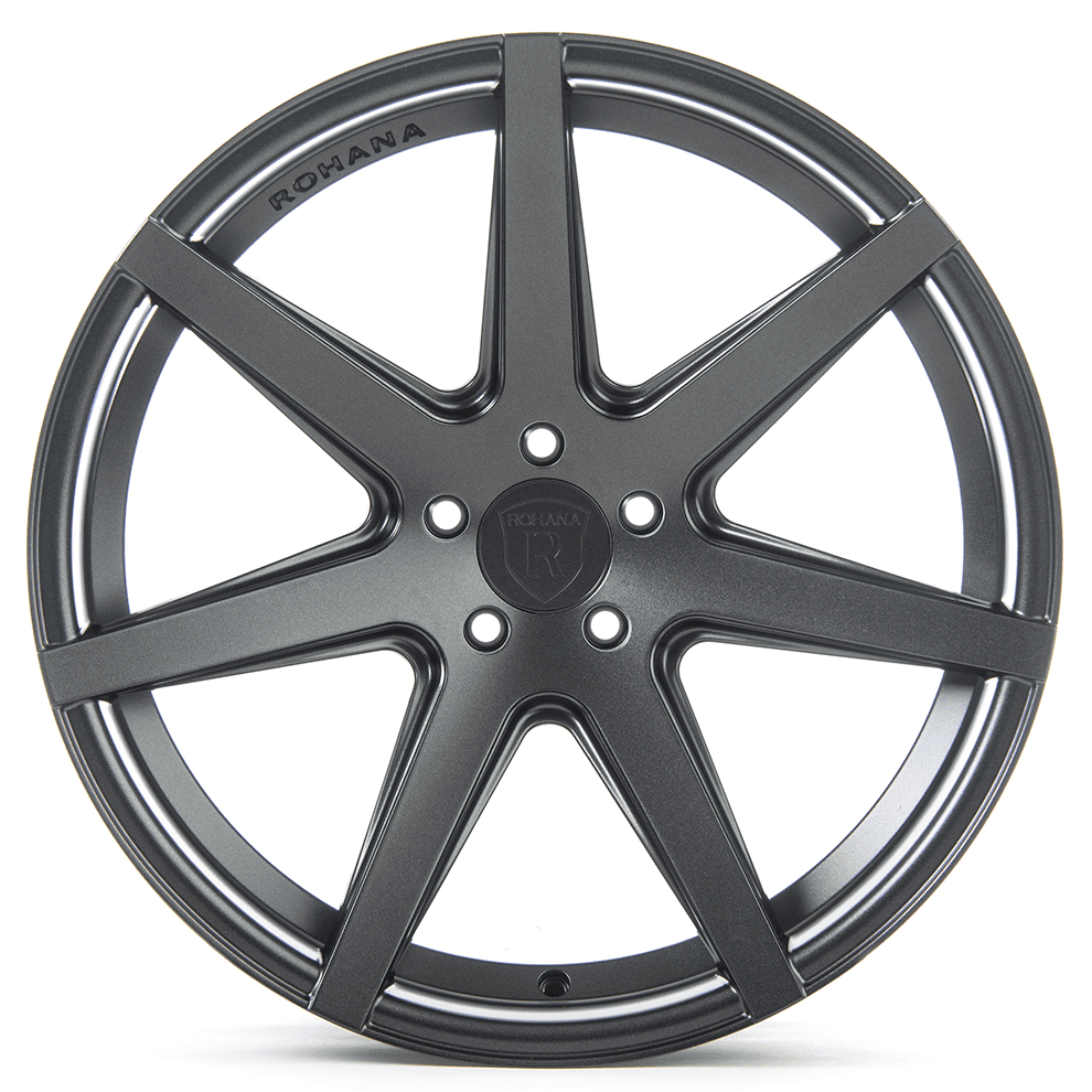 20” ROHANA RC7 MATTE GRAPHITE WHEELS FOR MASERATI GRAN TURISMO 20X9 ...