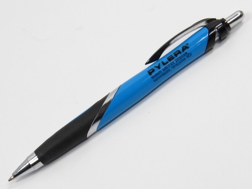 Sleek Black & Blue Pylera Drug Rep Pharmaceutical Promo Advertising Pen ...