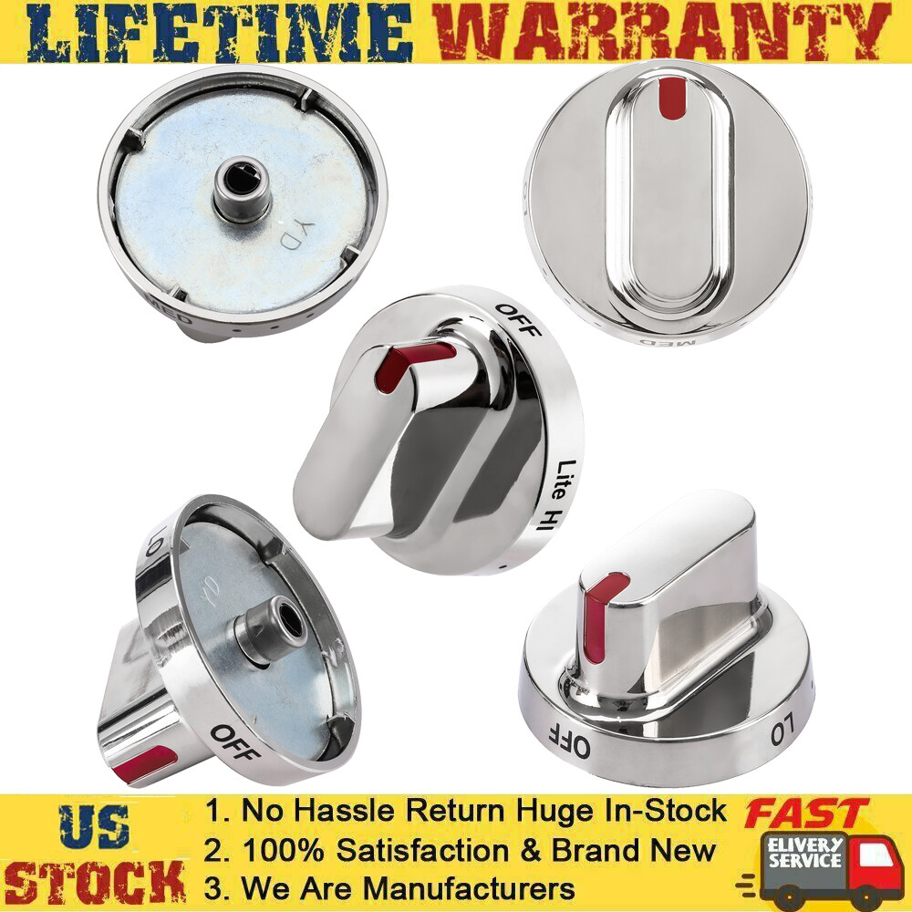 DG64-00472A Gas Stove Replacement Knobs for Samsung Range Oven DG68 ...