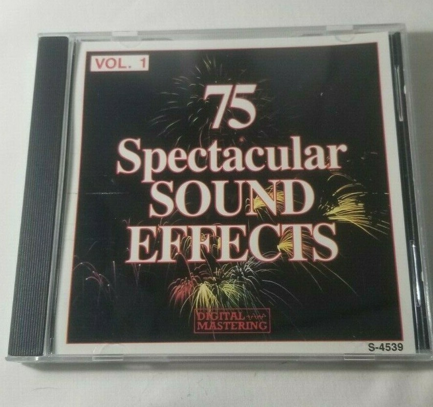 75 Spectacular Sound Effects, Vol. 1 (CD, 1994, Madacy) | eBay