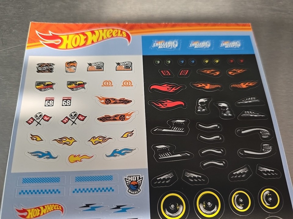Hot Wheels sticker pack 50th Anniversary Target Event -Customize Your ...