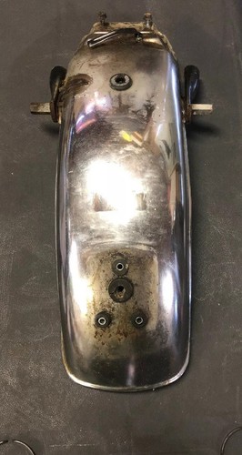 OEM 1981 Honda CB750C Custom Chrome Rear Fender 1980-1982 | eBay