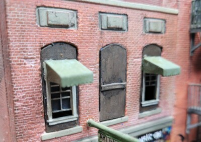 AWN-HO DAVE'S DETAILS - 10 PACK HO SCALE 11mm wide WINDOW AWNING 1:87 ...
