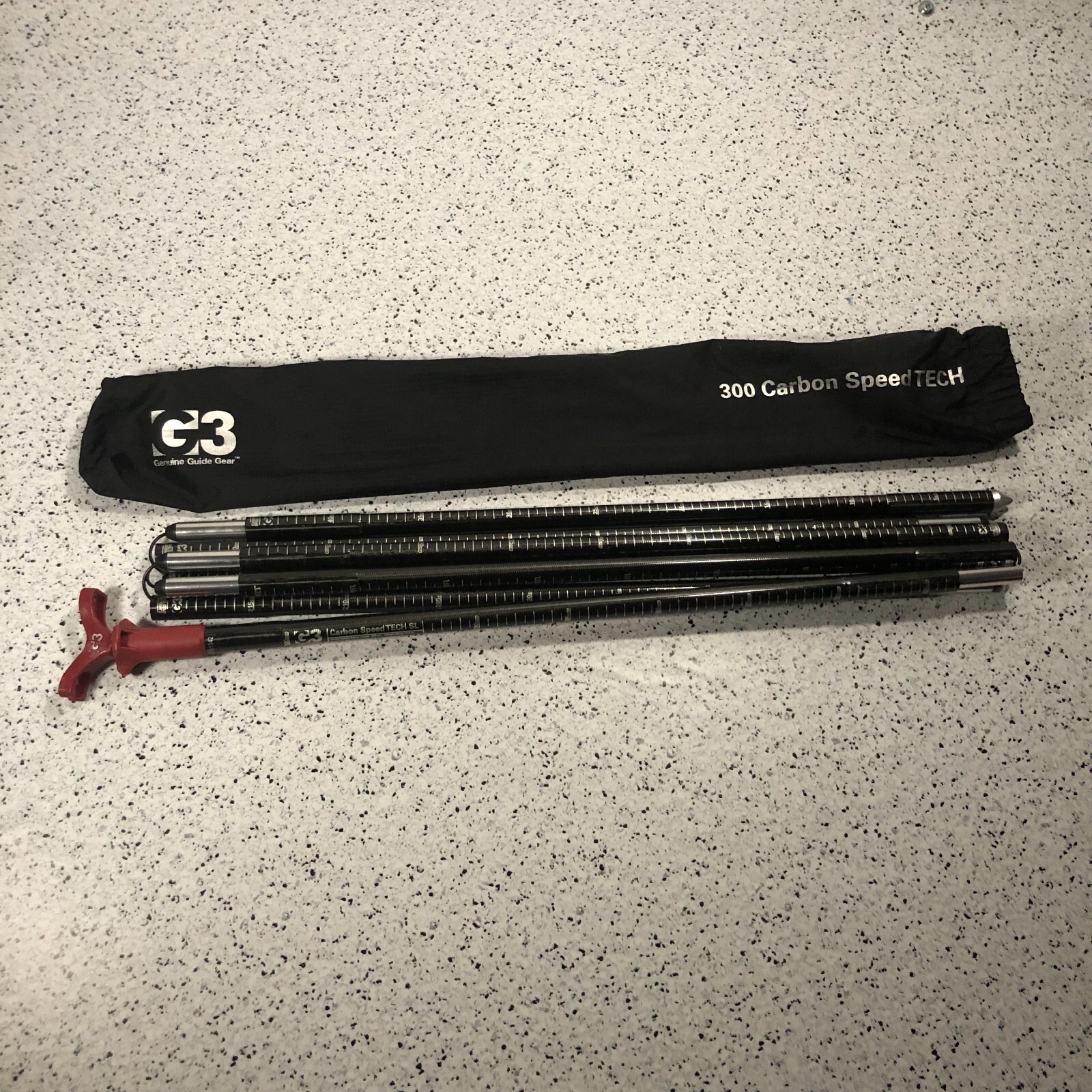 Avalanche Probe G3 Carbon SpeedTECH 300 Backcountry Probe, Emergency ...