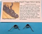 QTY 2 Mosin Nagant Trigger Return Spring UPGRADE | eBay