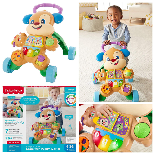 Baby Activity Walker Sit-To-Stand Boys Interactive Learning Infant ...