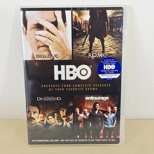 HBO Series Sampler Disc DVD Deadwood, Rome, Big Love, Entourage Sealed ...