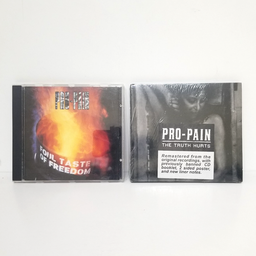 PRO-PAIN Lot Of 2 CDs Thrash Metal Albums ~ Foul Taste Of Freedom ...