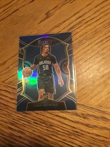 Cole Anthony 2020-21 Select Concourse Rookie Card RC #75 Blue PRIZM ...