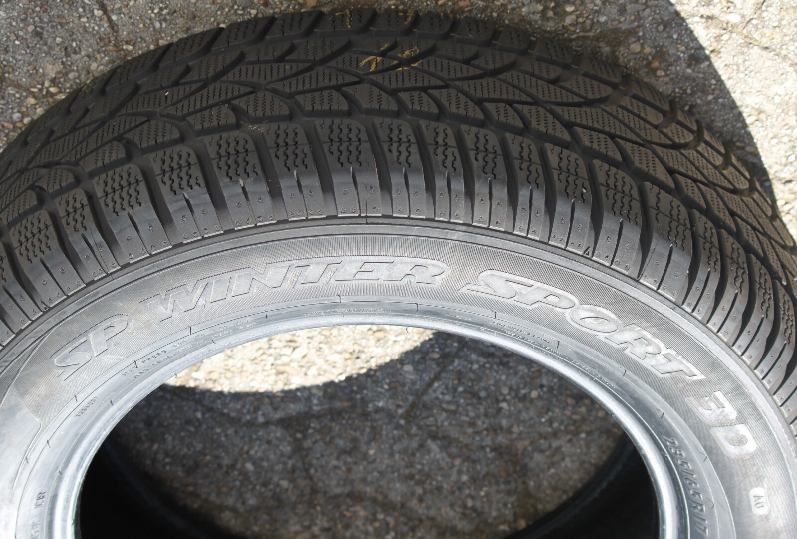 4 x Winterreifen 235/65 R17 104H Dunlop SP Winter Sport 3D A0 7,3 mm ...