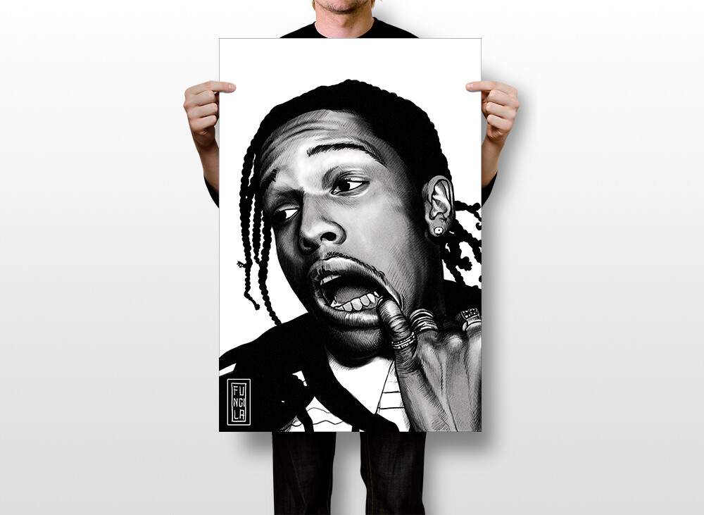 Asap Rocky Painting