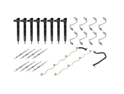 17-25 OEM L5P 6.6L GM Chevrolet Duramax Fuel Injector Master Kit ...
