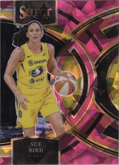 2024 Panini Select WNBA - Premier Level Sue Bird #150 Pink Ice Prizm ...